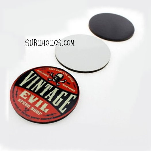 Magnets – Round Sublimation MDF – Subliholics