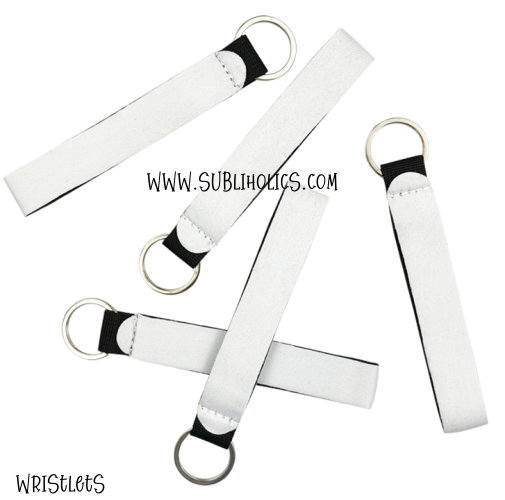 Wristlet Neoprene Sublimation Key Chain – Subliholics