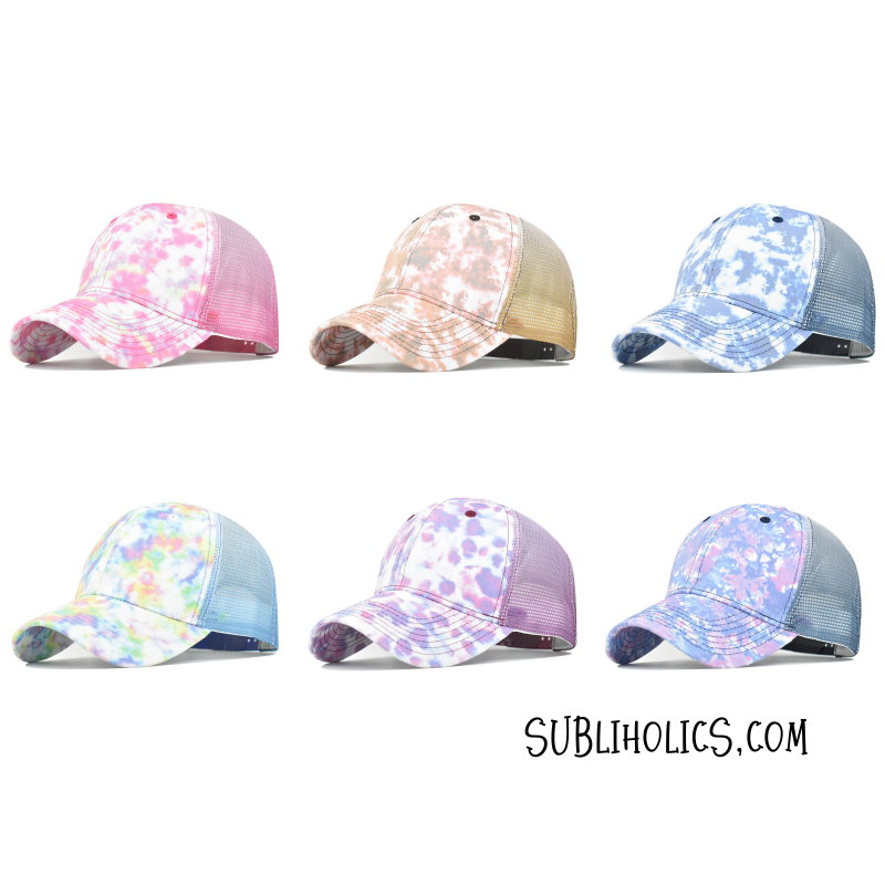 Hats / Caps for Patches – Patterned Trucker Style – Subliholics