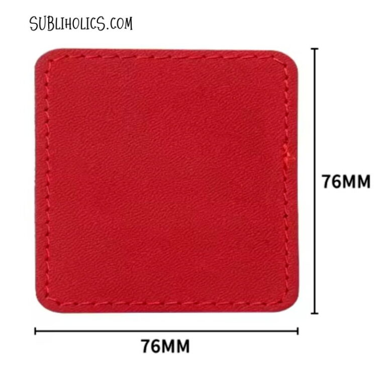 Patches for Engraving – Square PU Leather – Subliholics