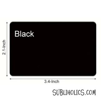 Aluminum Business Cards for Engraving – 9 Colours – Subliholics