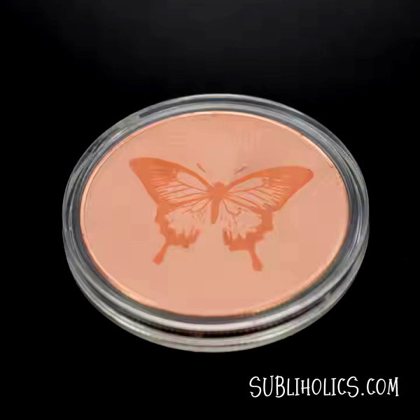 Engravable Challenge Coin in Acrylic Case – Gold, Silver and Rose Gold ...